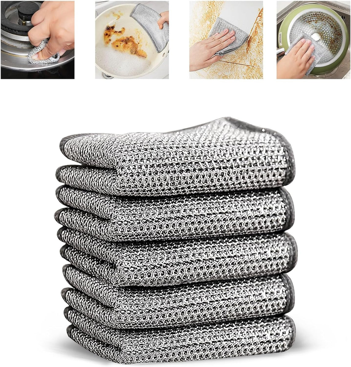 Non Scratch Dish Wash Cloth (Pack of 25) – Dealcarto